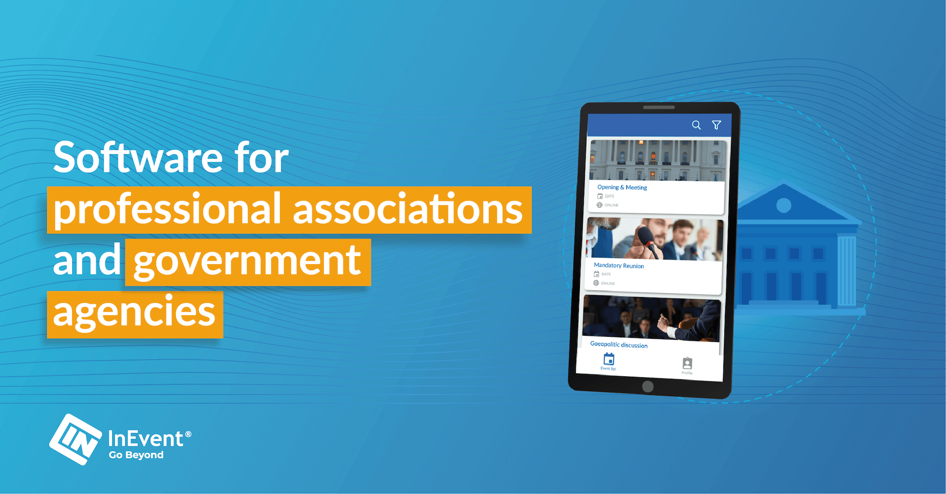 InEvent - Event Management Software for Government and Federal Agencies