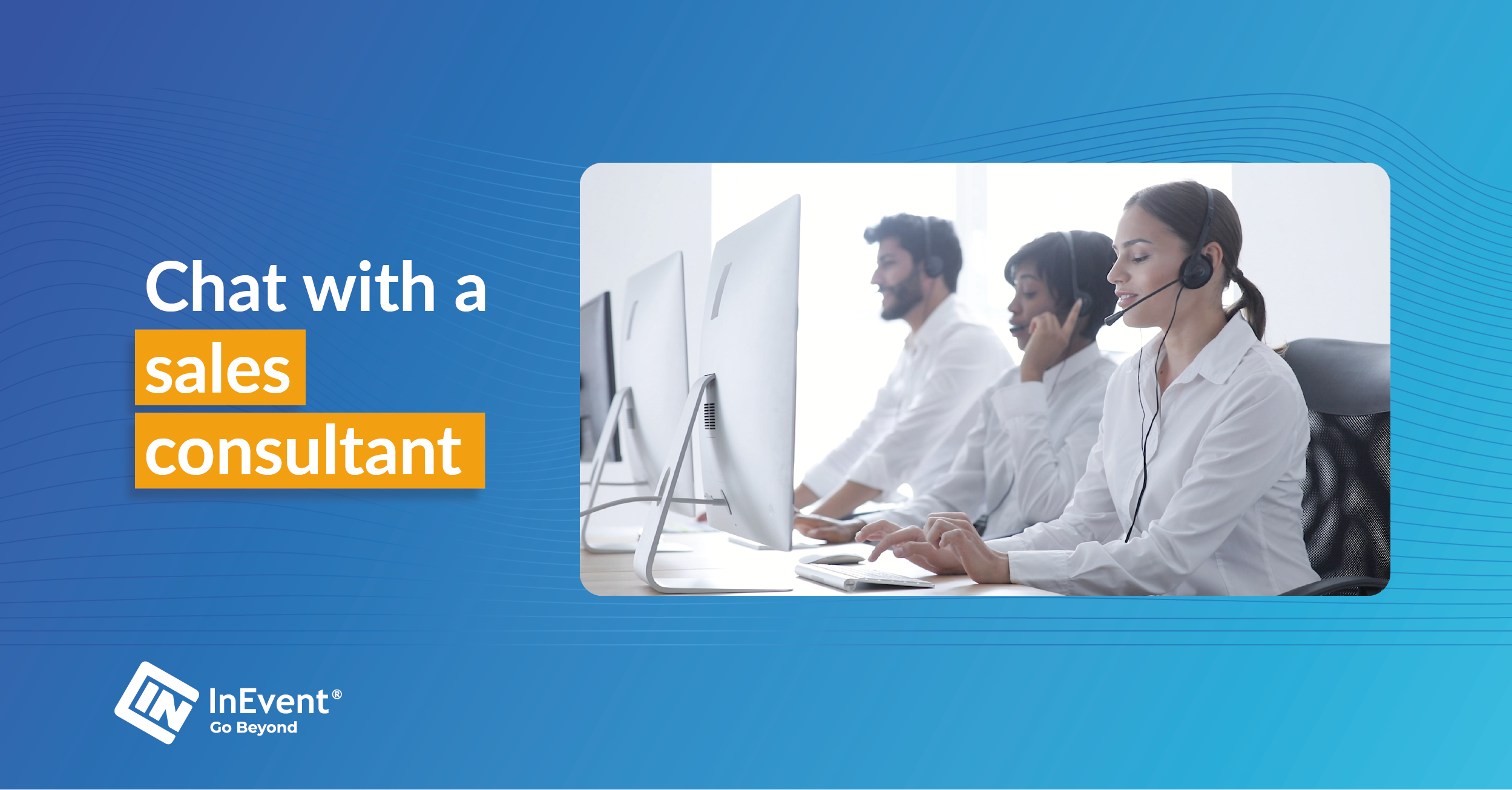 Contact sales form - InEvent